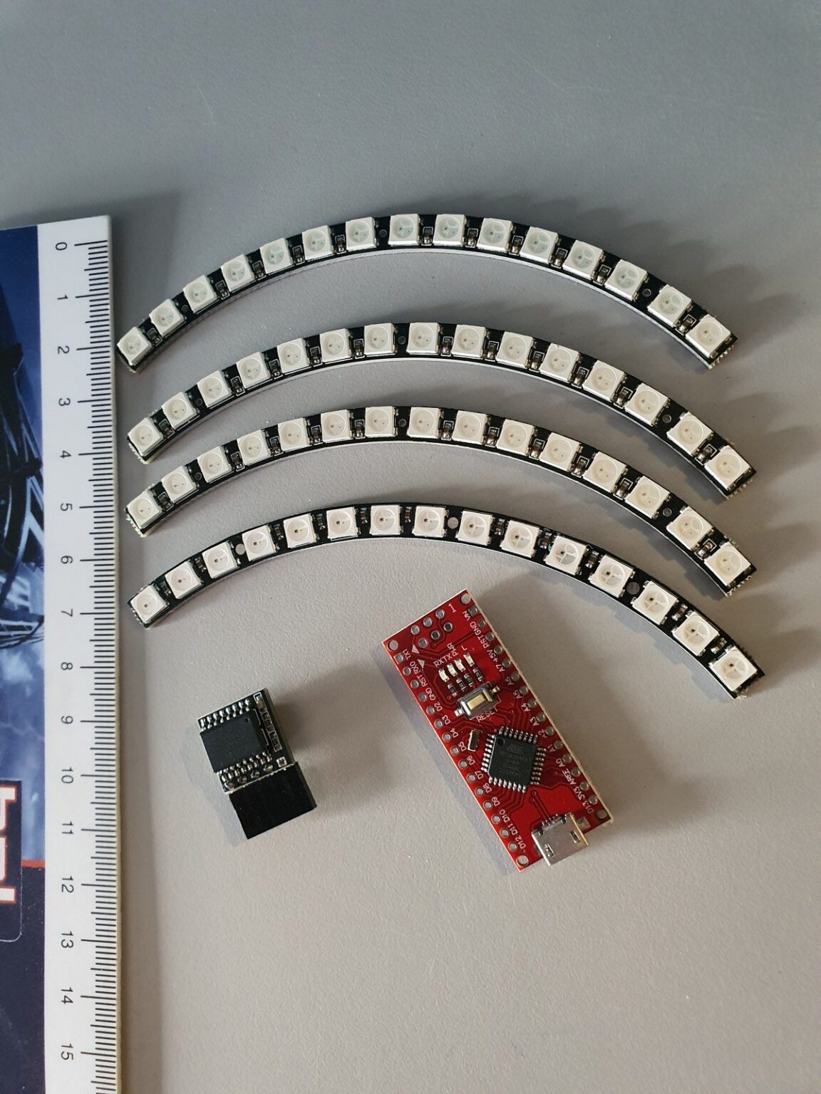 Circular clock WS2812 & Arduino nano - Jantec.nl
