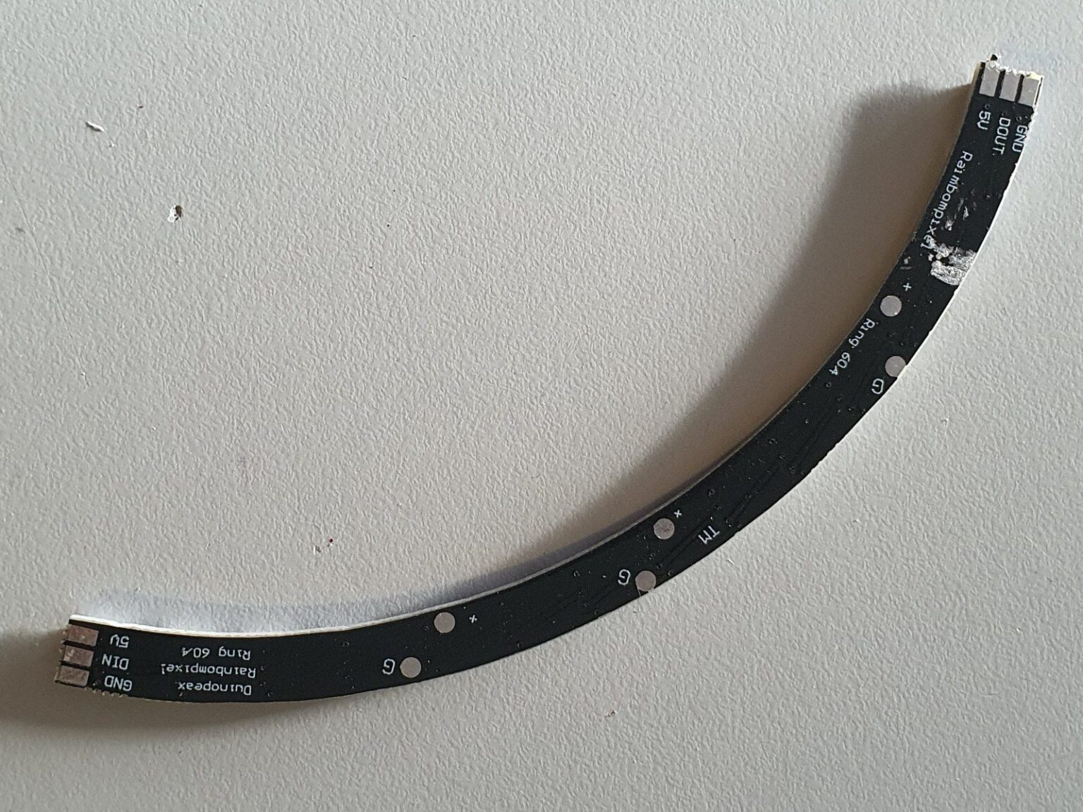 Circular clock WS2812 & Arduino nano - Jantec.nl