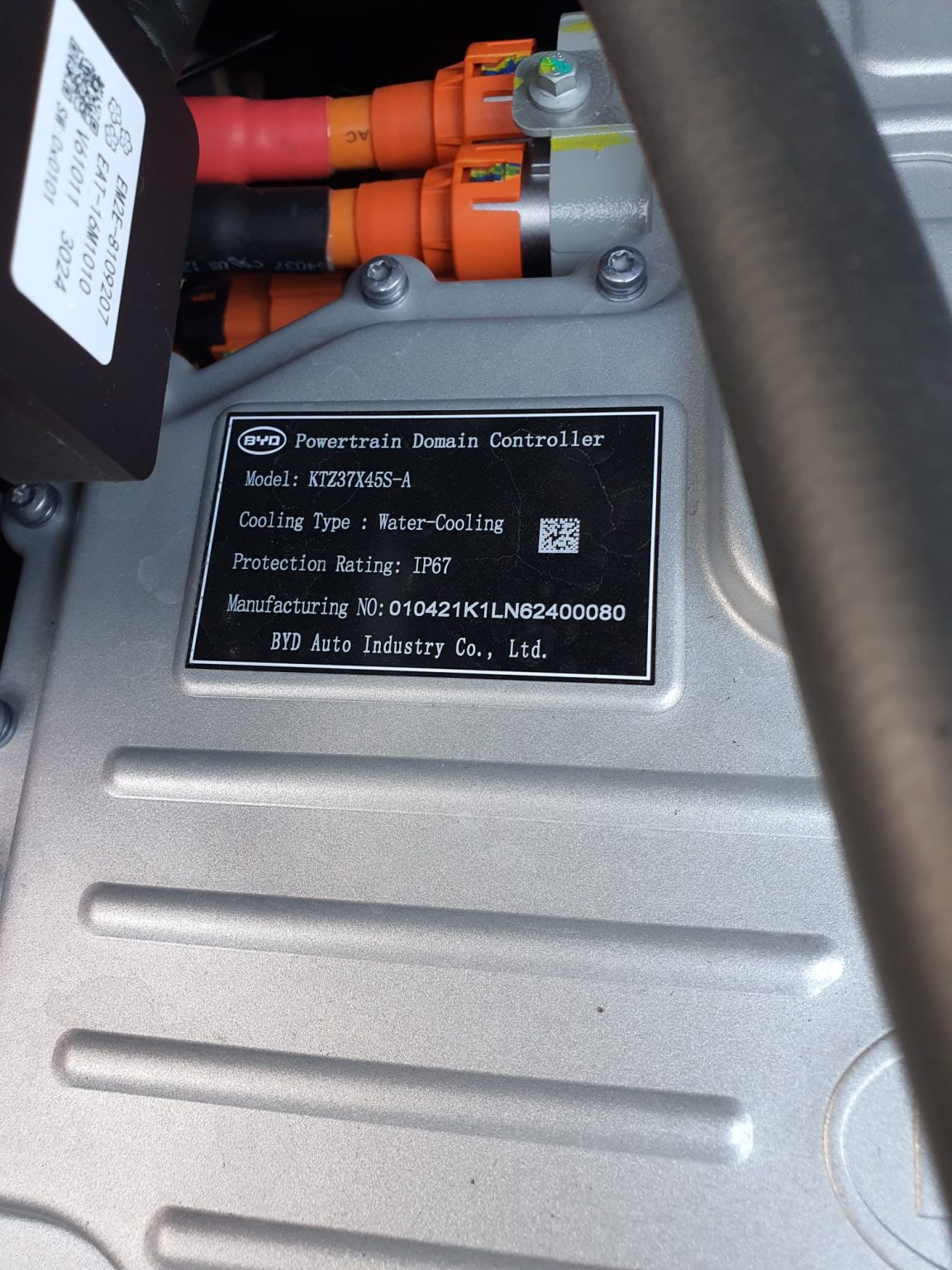 BYD Atto 3- under the bonnet - Jantec.nl