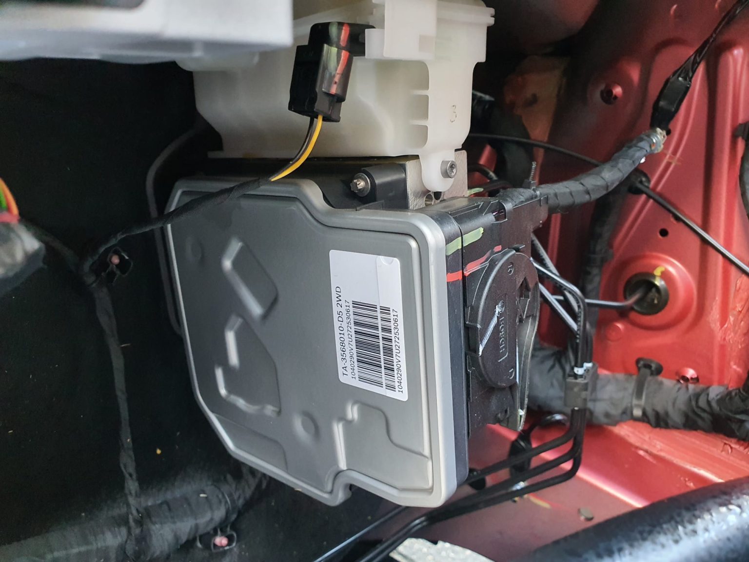 BYD Atto 3- under the bonnet - Jantec.nl